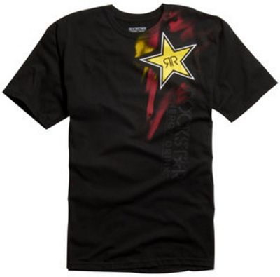 Fox Racing Rockstar Faded Premium Tee – Black | Devspan
