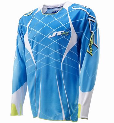 Jt Racing Evolve Lite Lazers Jersey – Cyan/white 2014 | Odoo