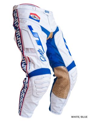 Jt Racing Classick Pants – White/blue | Plava